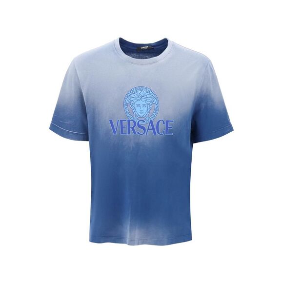 Versace | Shirts | Versace Gradient Medusa Tshirt | Poshmark